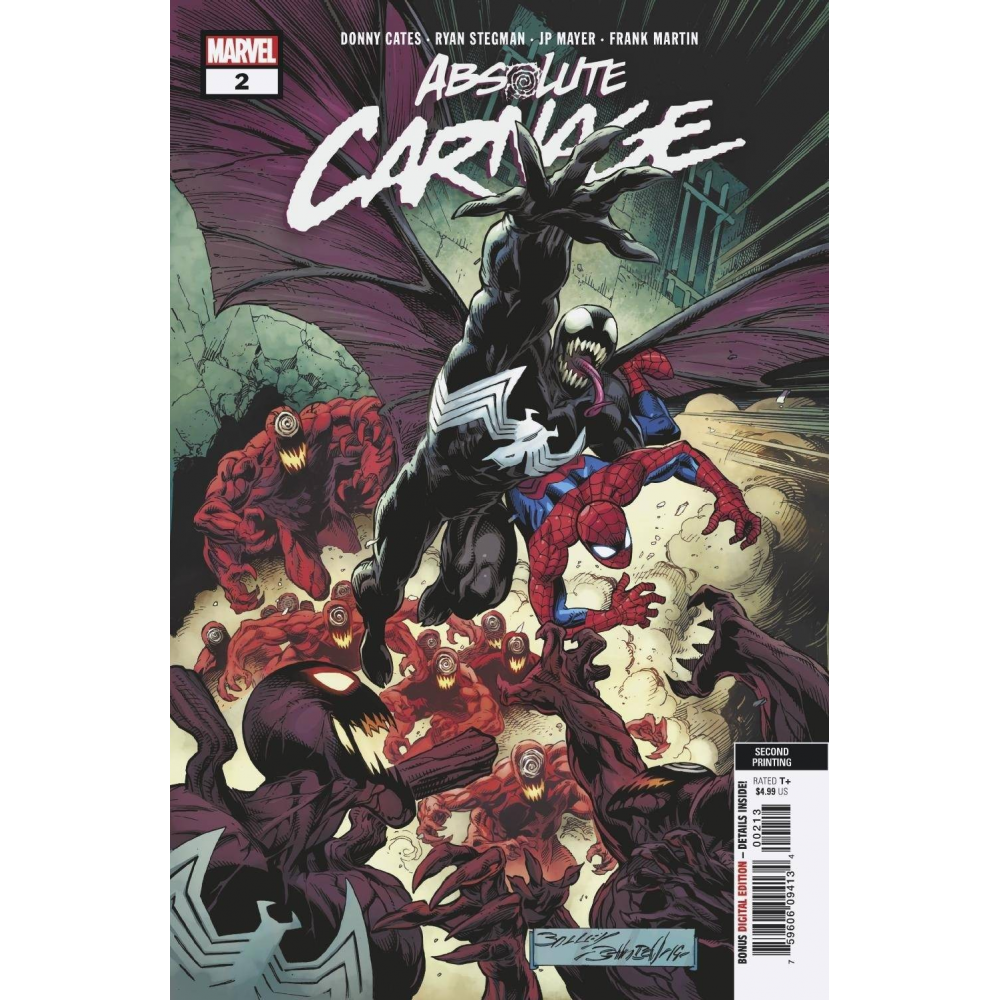 Absolute Carnage #2 Third Print Bagley Variant
