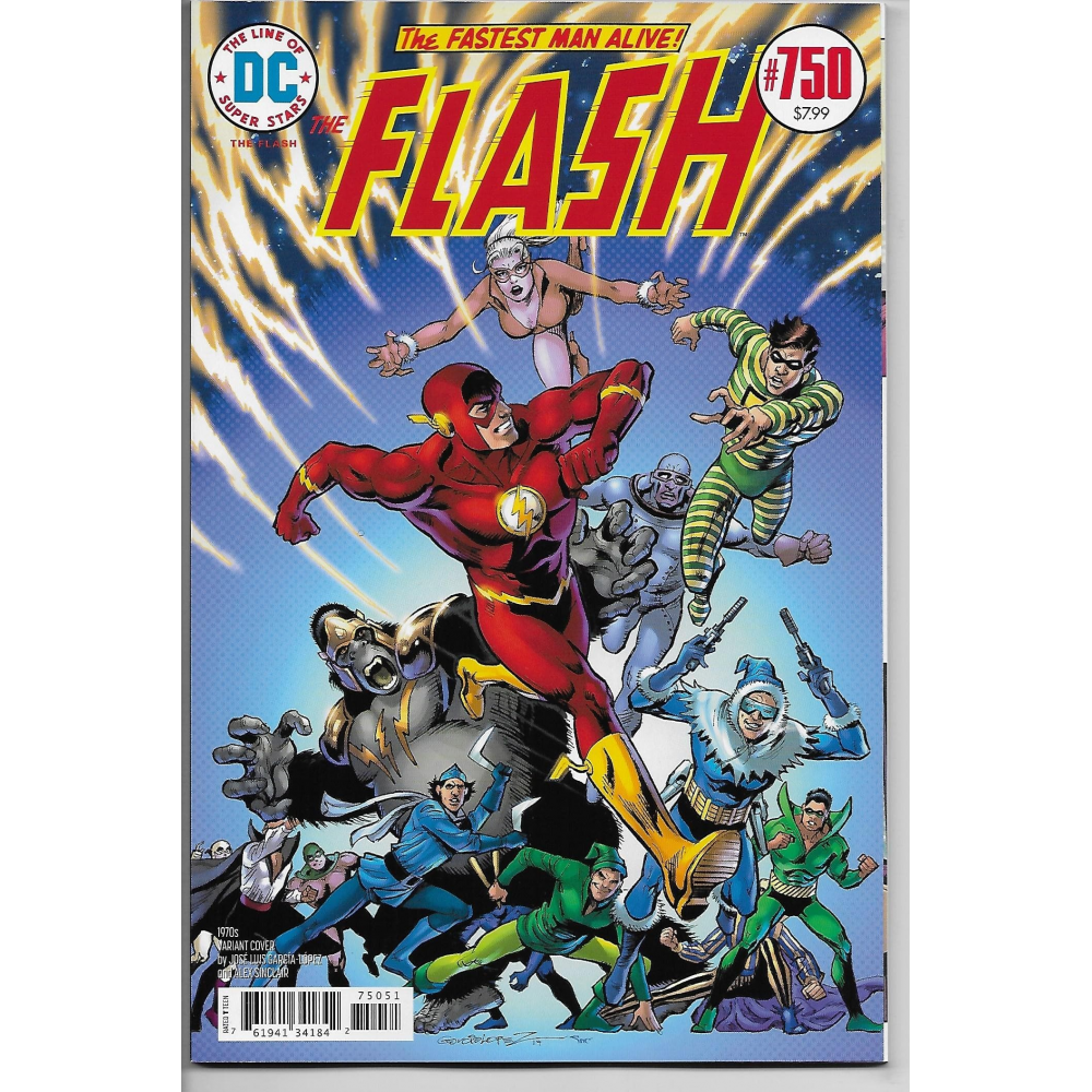 Flash #750 1970s Garcia Lopez Variant