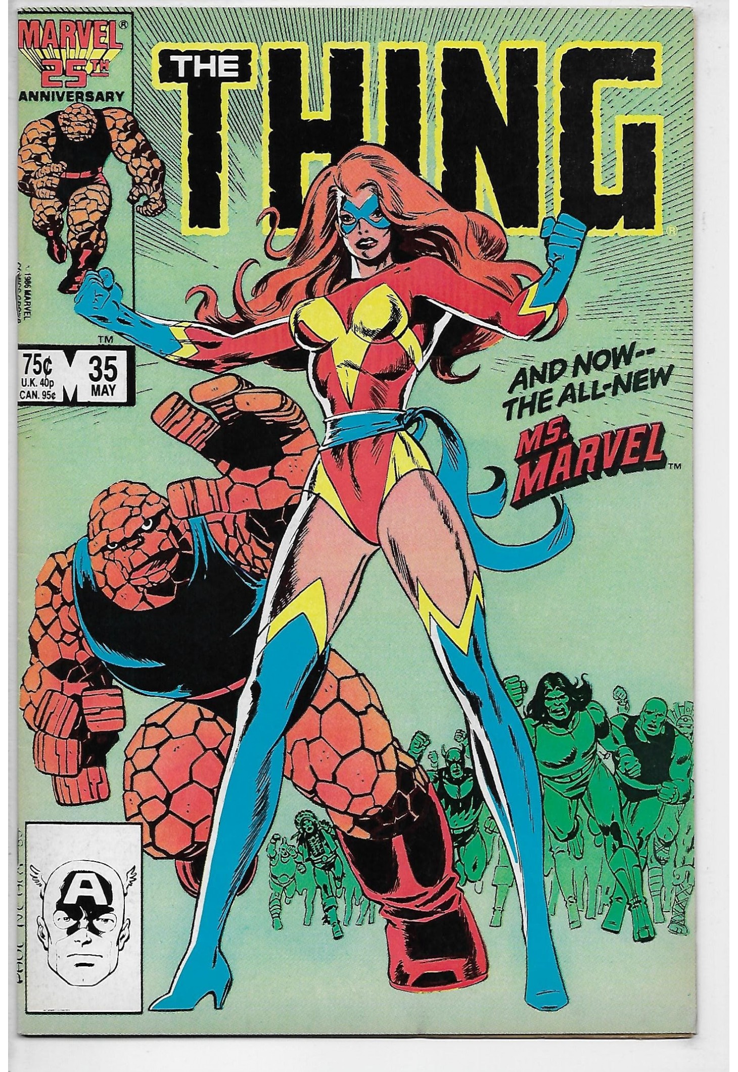 The Thing #35 First Appearance Sharon Ventura Ms Marvel