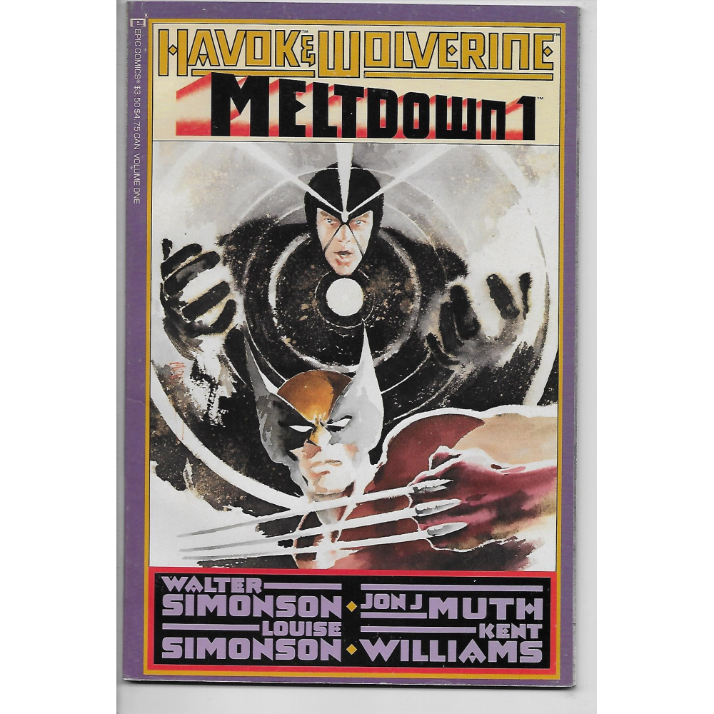 Havok & Wolverine Meltdown #1 (1988)