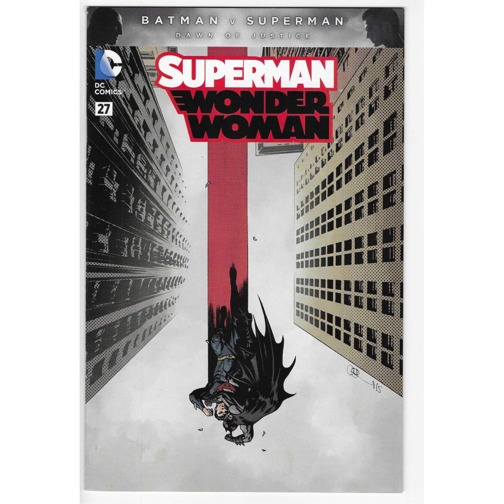 Superman Wonder Woman #27 Superman Vs Batman Variant