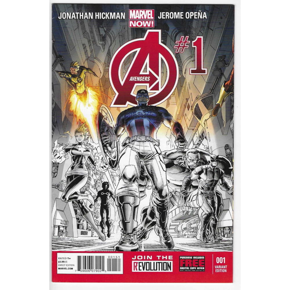 Avengers #1 1 per Store Variant