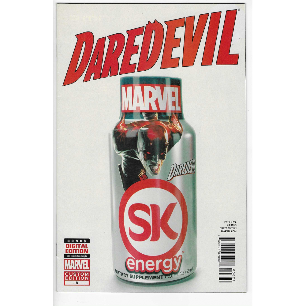 Daredevil #8 SK Energy Drink Custom Variant