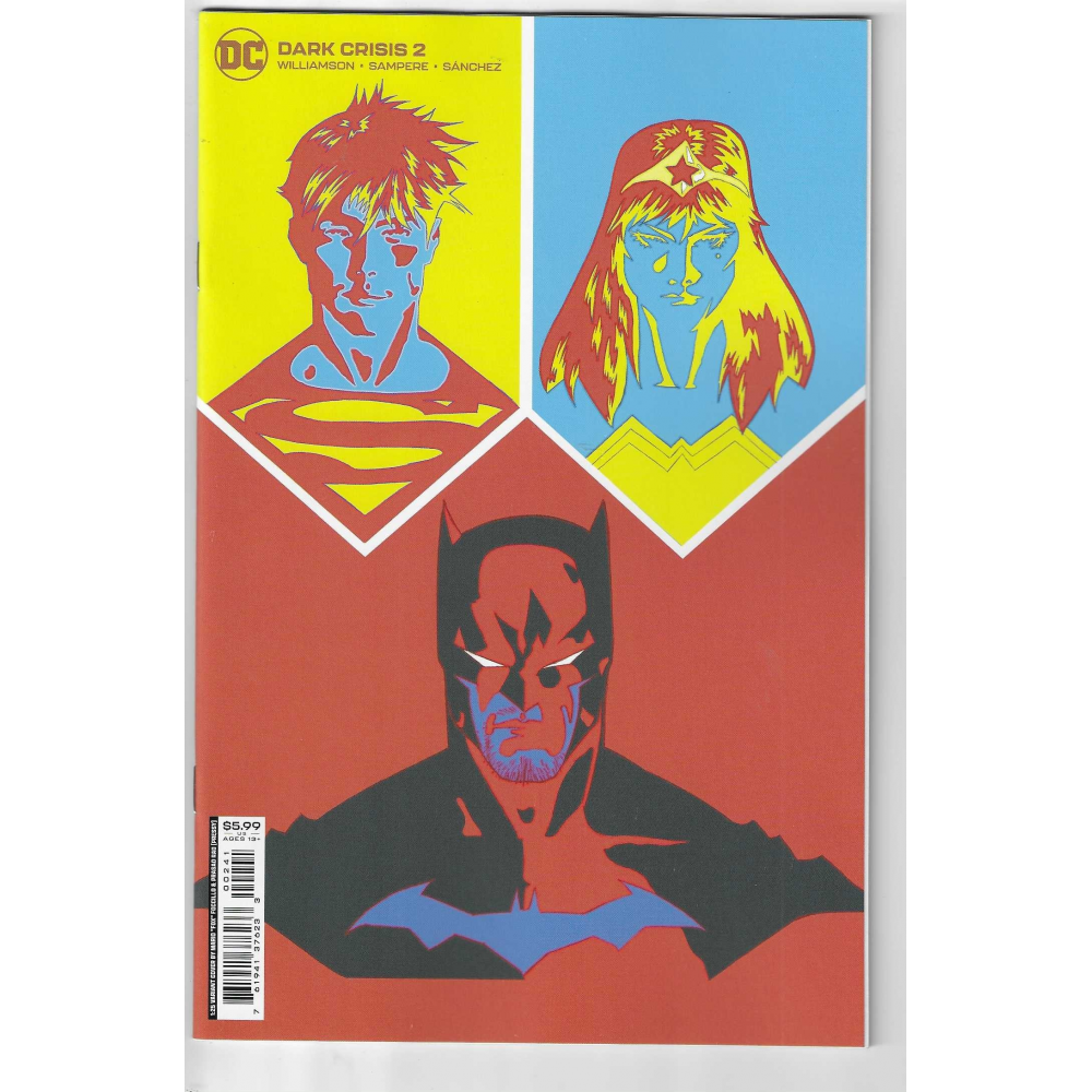 Dark Crisis #2 Cover D Mario Foccillo Variant 1:25