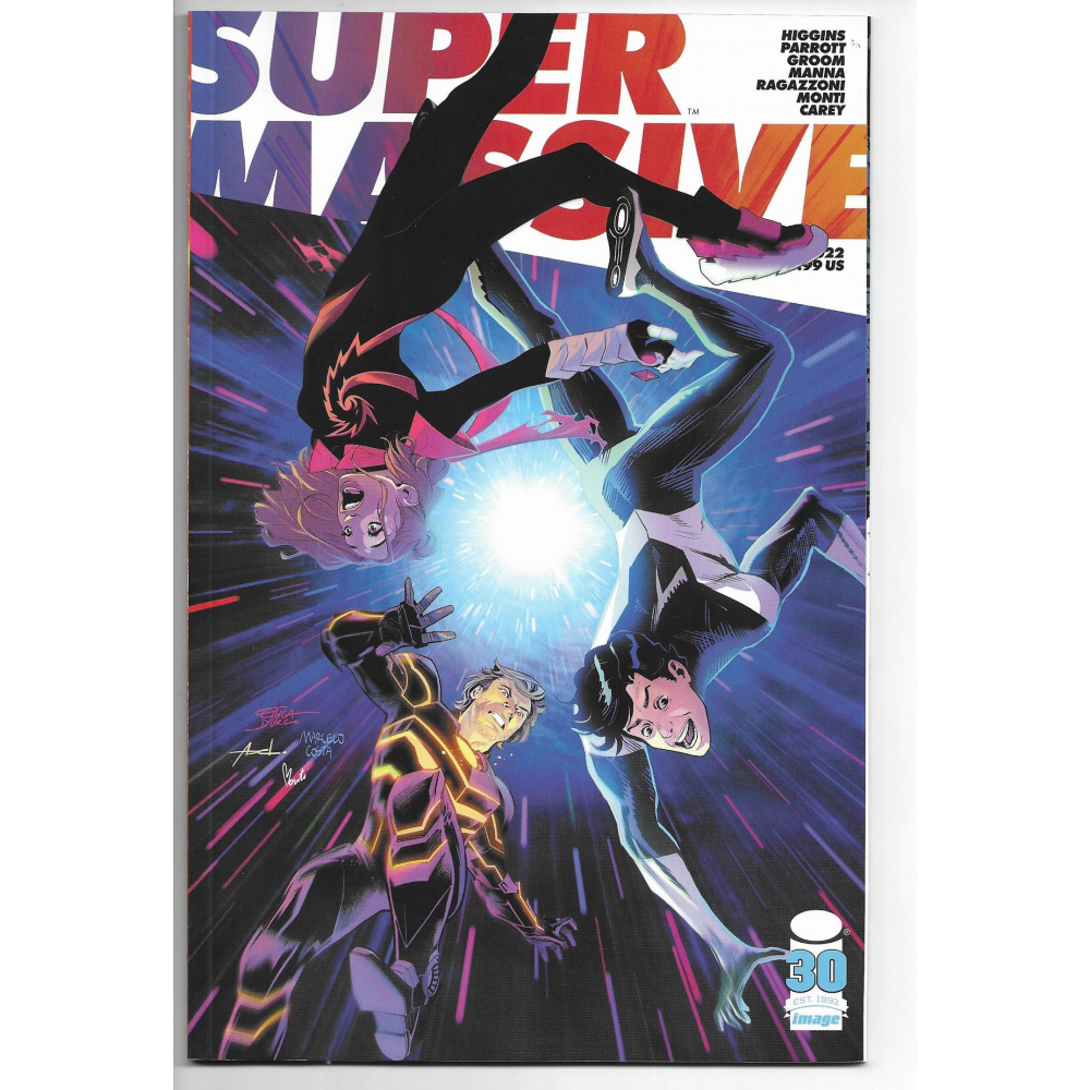 Supermassive One-Shot Cover B Costa Abel Durso Radiant Black