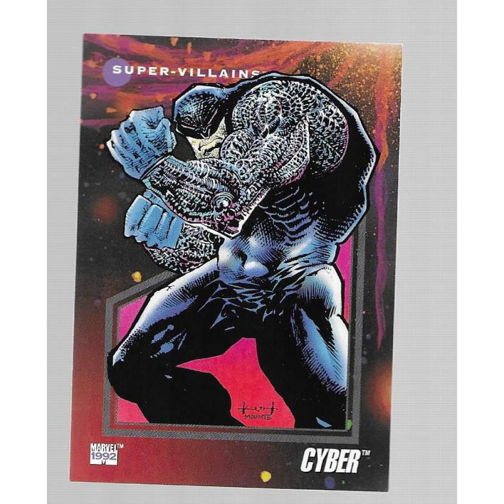 Marvel Comics Presents #85 Blood Hungry Pt 1 First Cyber With Trading Card