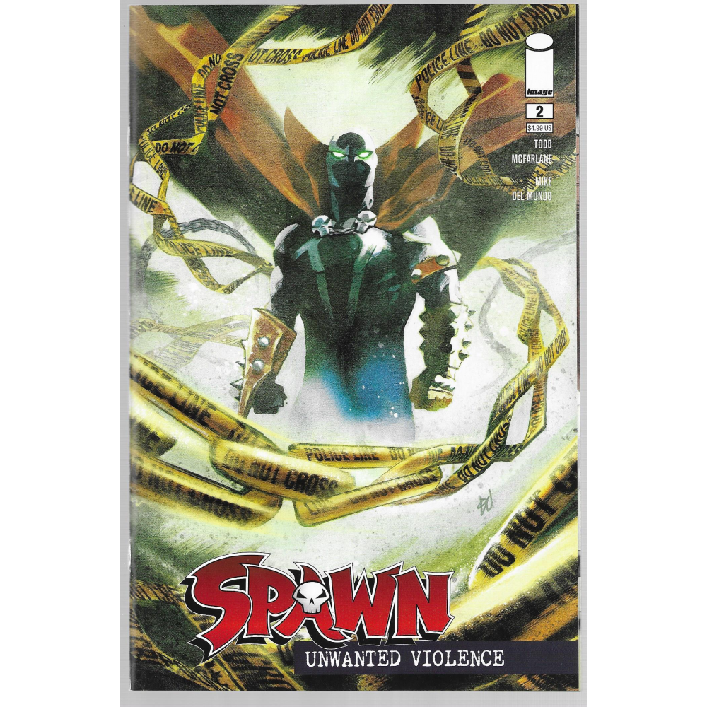 Spawn Unwanted Violence #2 Cover A Del Mundo