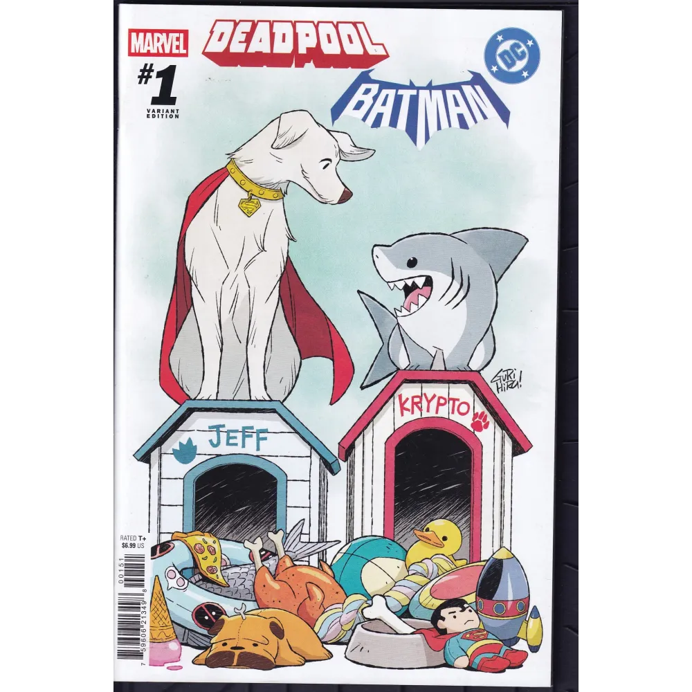 Marvel Dc Deadpool Batman #1 Gurihiru Variant